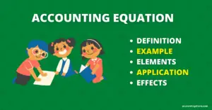 Accounting Equation-Definition, Example, Elements, Application, and ...